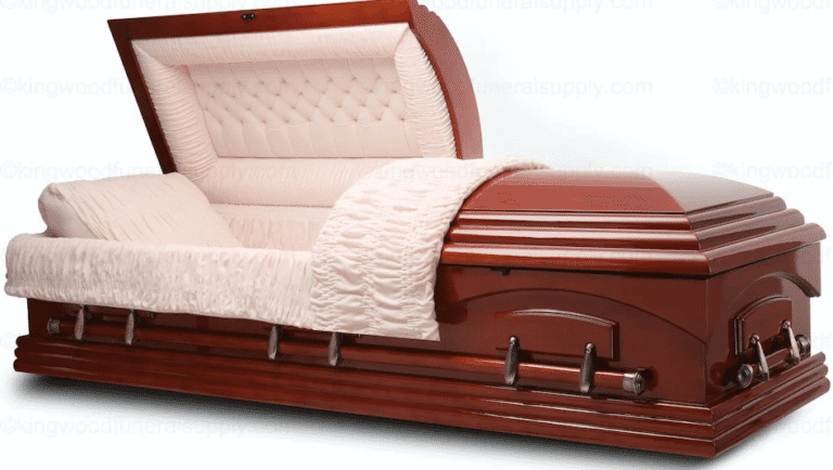 Nashville - Teak Finish Wood Casket | Trusted Supplier for Premium Wood and Metal Caskets for ...